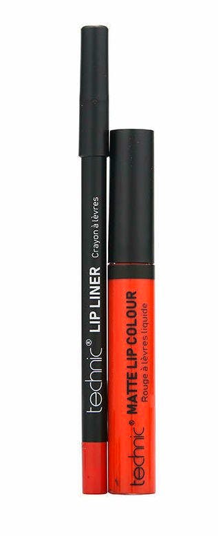 Technic Matte Lip Kit Wild Child 2 stk - 51.95 kr + Fri Frakt og Ingen Toll