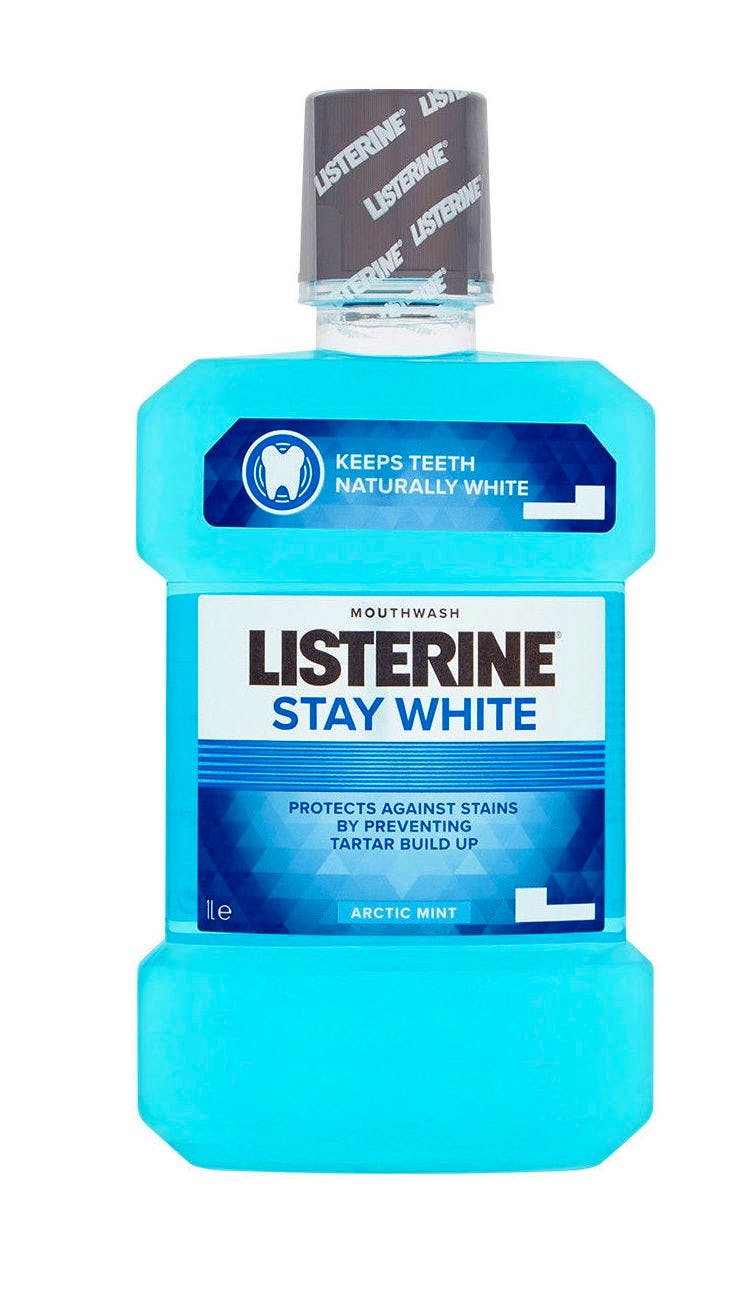 Listerine Stay White 1000 ml - 62.95 kr + Fri Frakt og Ingen Toll