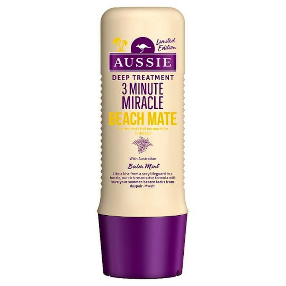 Aussie 3 Minute Miracle Beach Mate Treatment 250 Ml 3 99