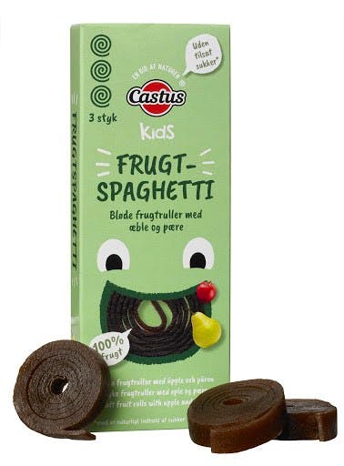 Castus Kids Frugt Spaghetti Æble & Pære 30 g - 12.95 kr