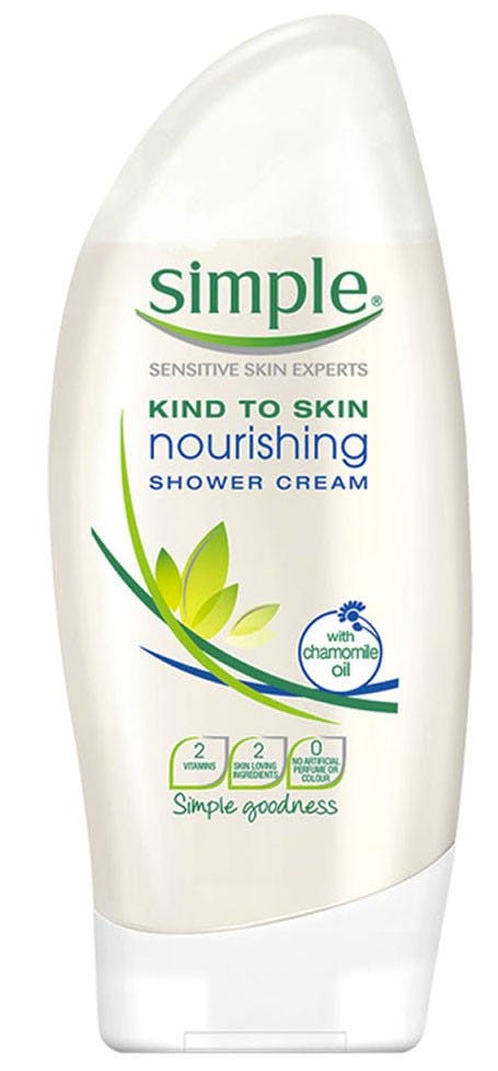 Simple Nourishing Shower Cream 250 ml - £1.75