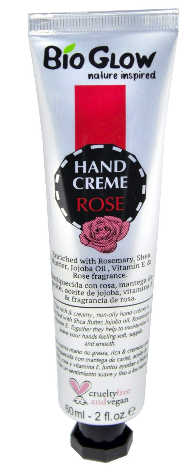 Bio Glow Rose Hand Creme 60 ml - 19.95 kr + Fri Frakt og Ingen Toll