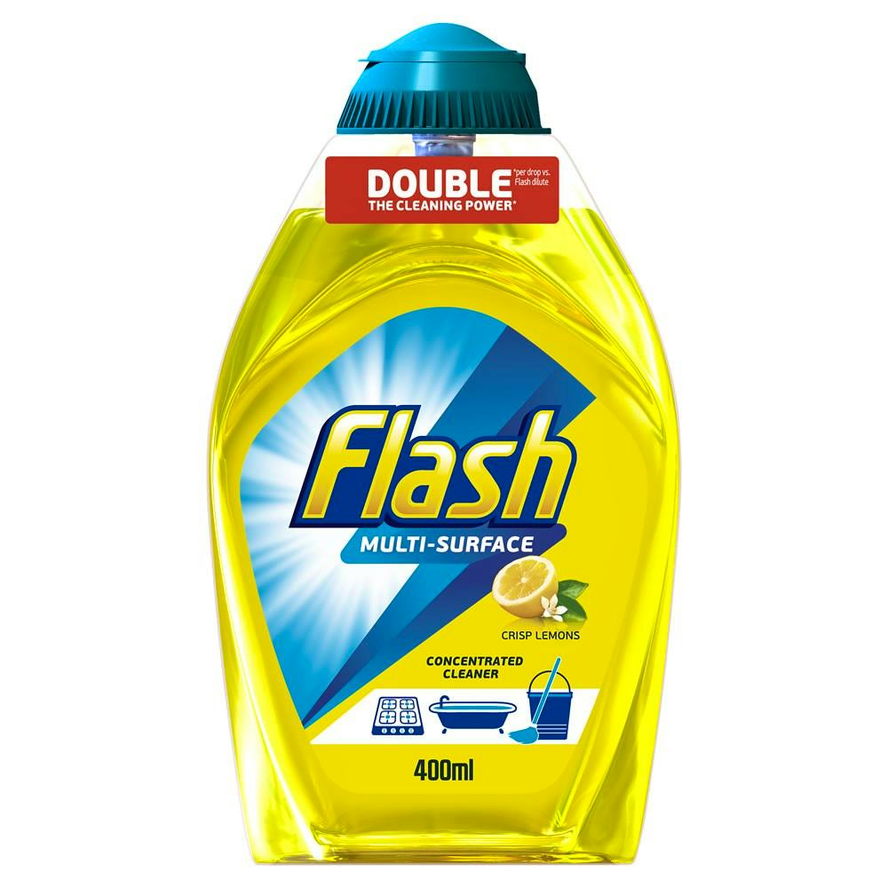 Flash Multi-Surface Concentrated Gel Crisp Lemon 400 ml - 12.95 kr