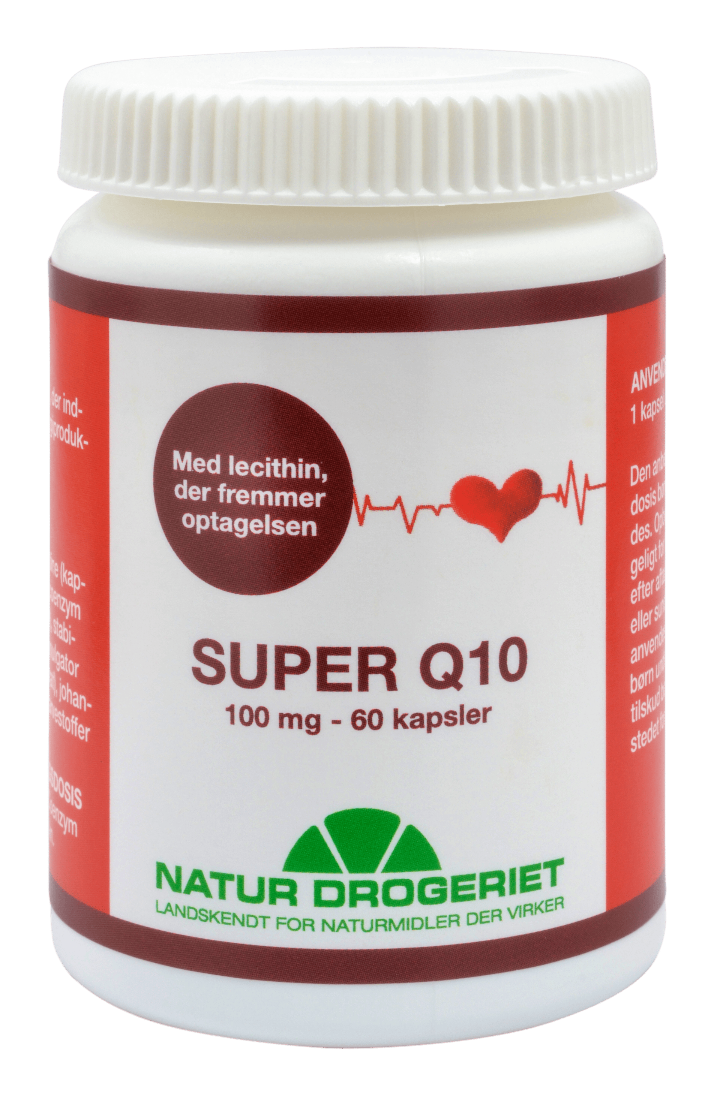 Natur Drogeriet Super Q10 Kapsler 60 stk - 135.95 kr