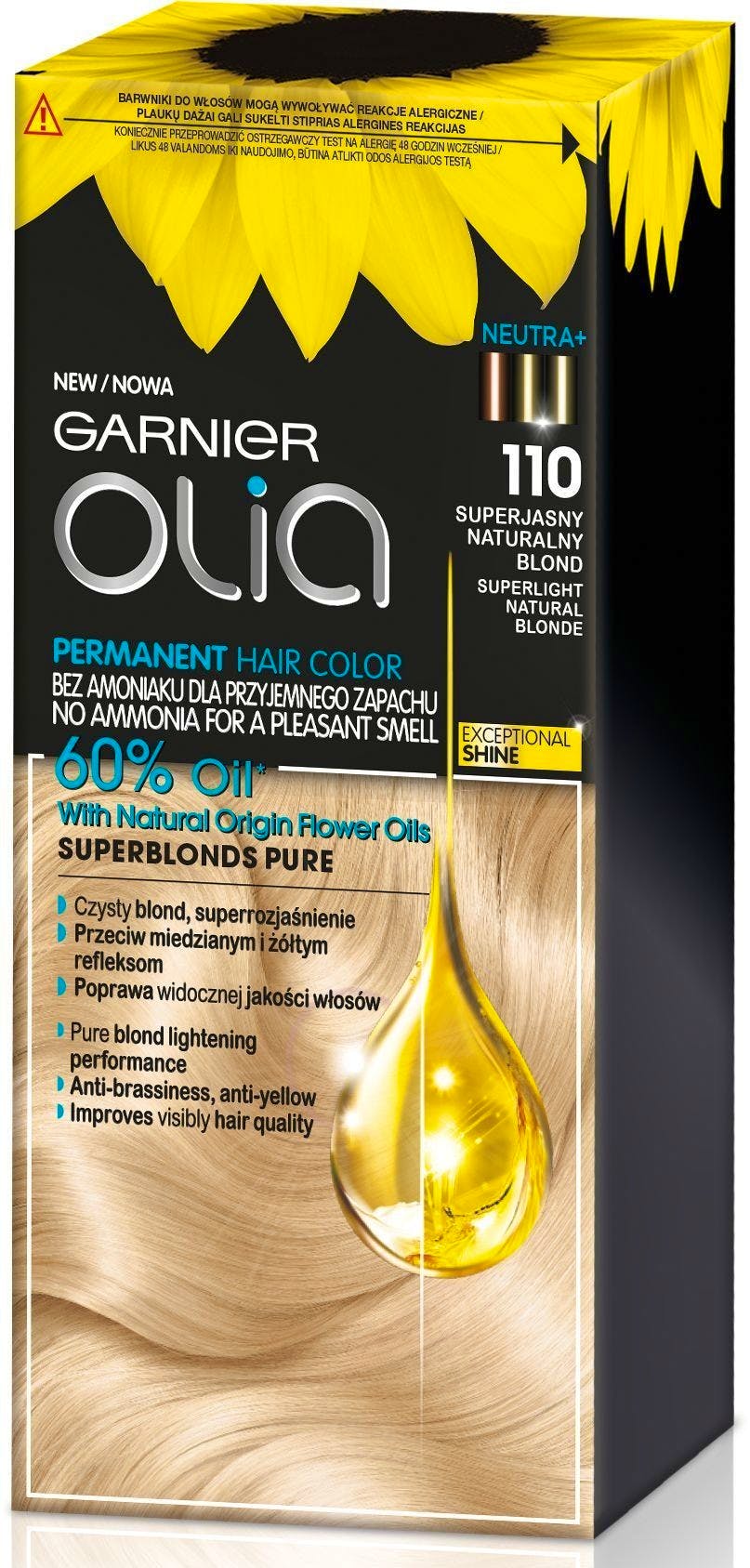 Garnier Olia 110 Superlight Natural Blonde 1 stk - 79.95 kr