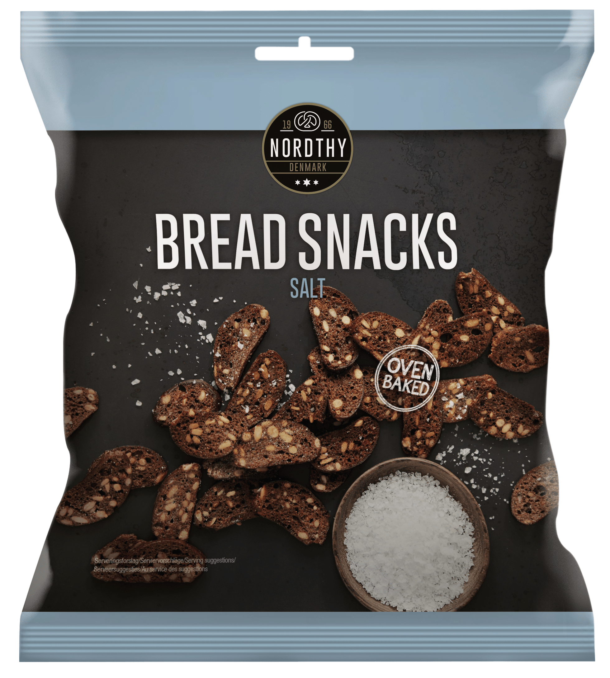 Nordthy Bread Snacks Salt 75 g - 10.95 kr