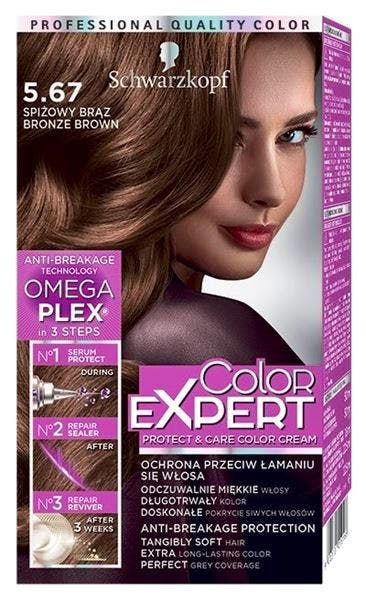 Schwarzkopf Color Expert Omegaplex 5.67 Bronze Brown 1 pcs - £3.25
