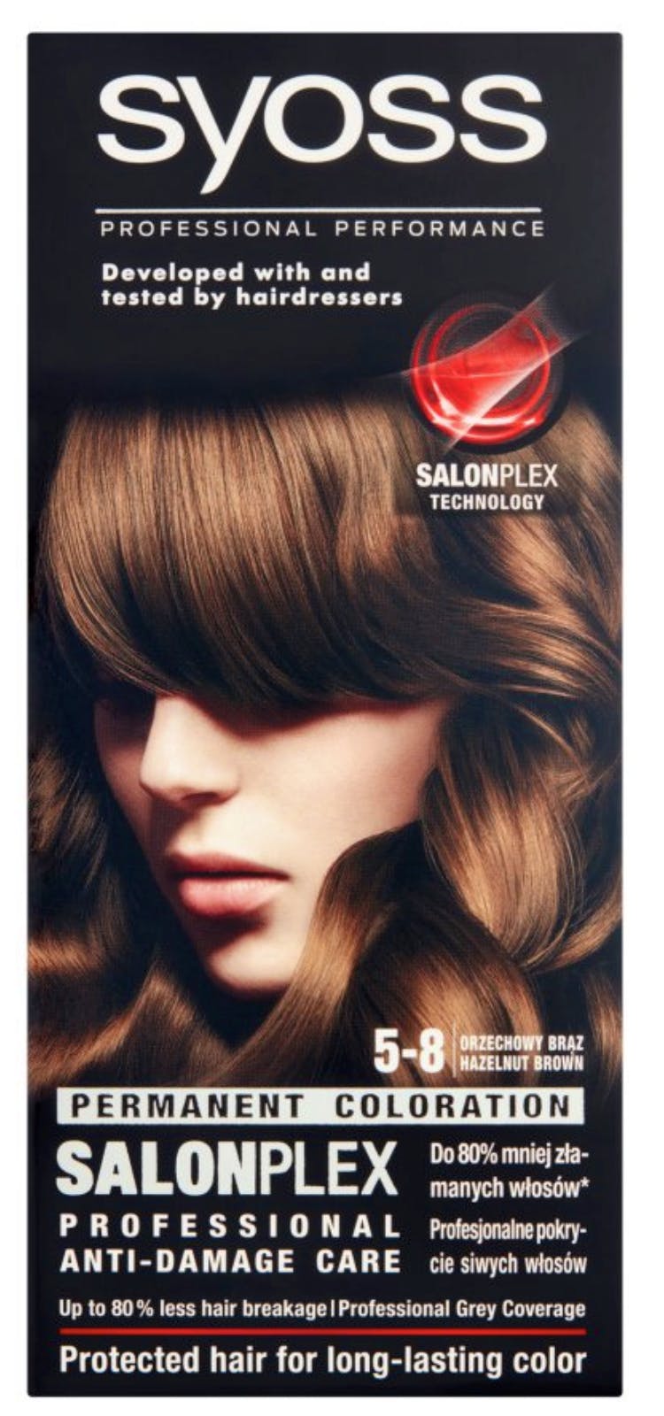 Syoss Salonplex 5.8 Hazelnut 1 stk - 25.95 kr