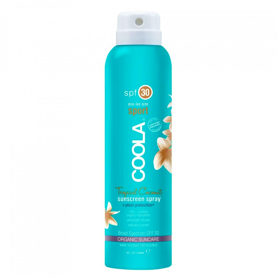 Coola Sport Continuous Spray Tropical Coconut SPF30 236 ml – 29.95