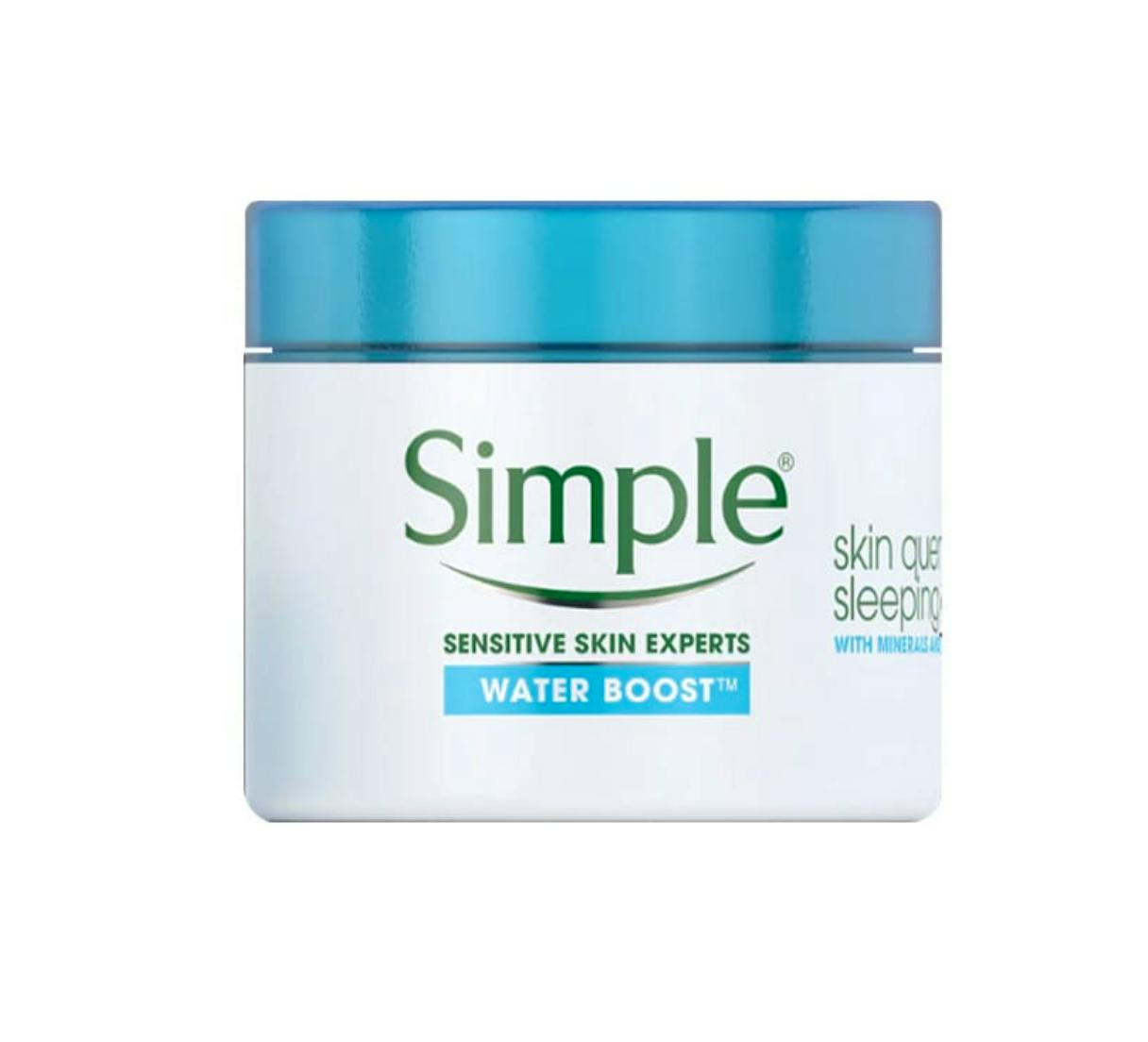 Simple Water Boost Skin Quench Sleeping Cream 50 ml - £2.75
