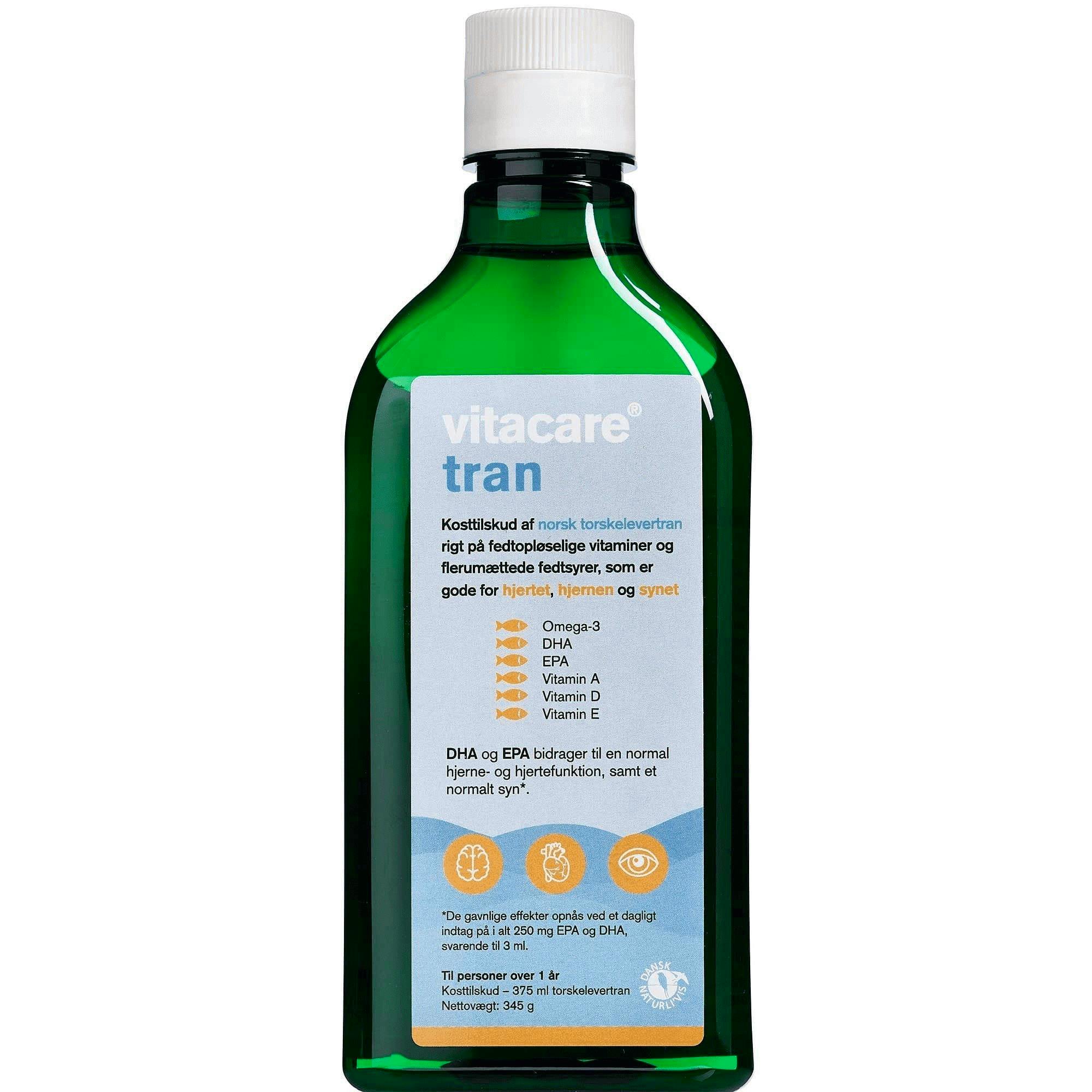 VitaCare Levertran 375 ml - 55.95 kr