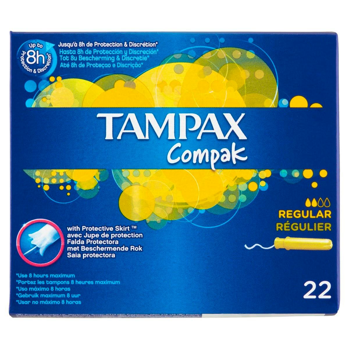 Tampax Compak Pearl Regular 18 pcs - £3.25