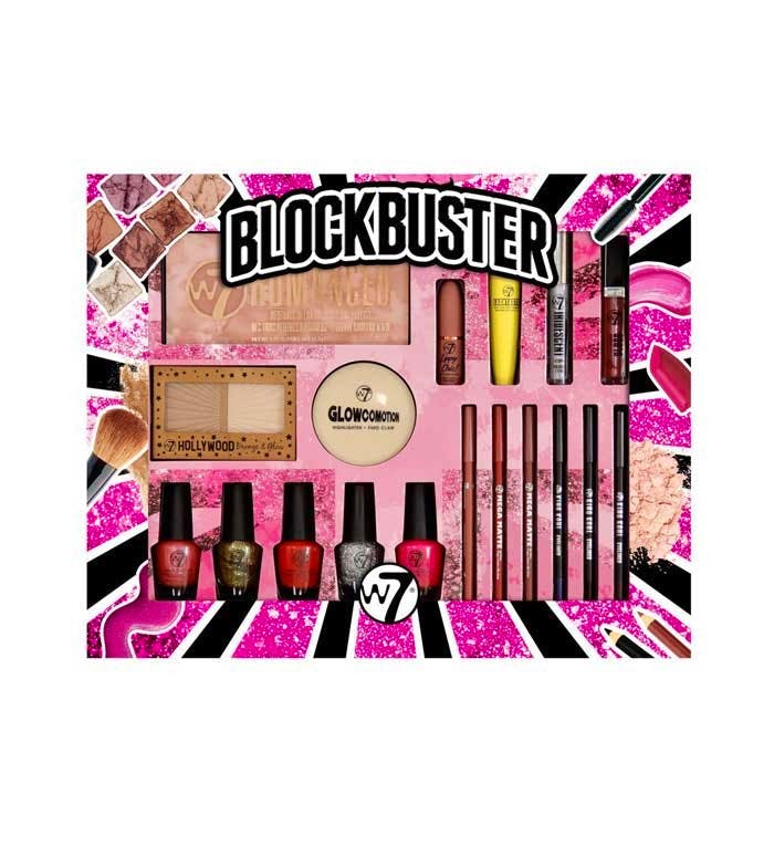 W7 Blockbuster 2020 Makeup Gift Set 18 stk - 199.95 kr + Fri Frakt og ...