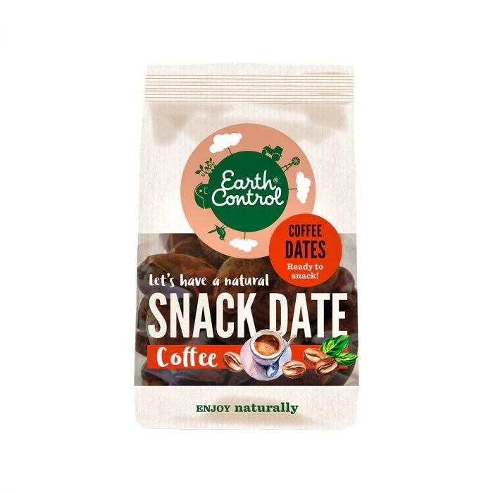 Earth Control Snack Dadler Med Kaffe 200 g - 20.95 kr