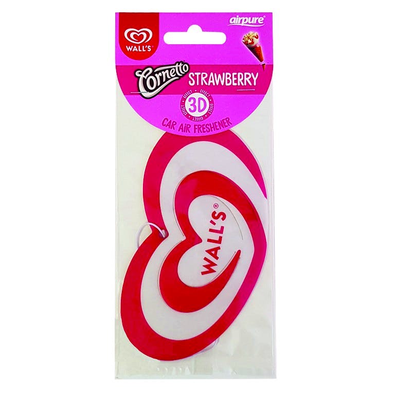 Airpure Walls 3D Paper Cornetto Strawberry 1 st - 1.29 EUR - luxplus.be