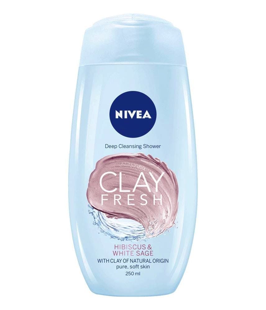 NIVEA Clay Fresh Hibiscus & White Sage Scent Shower Gel 250 ml - 15.95 kr