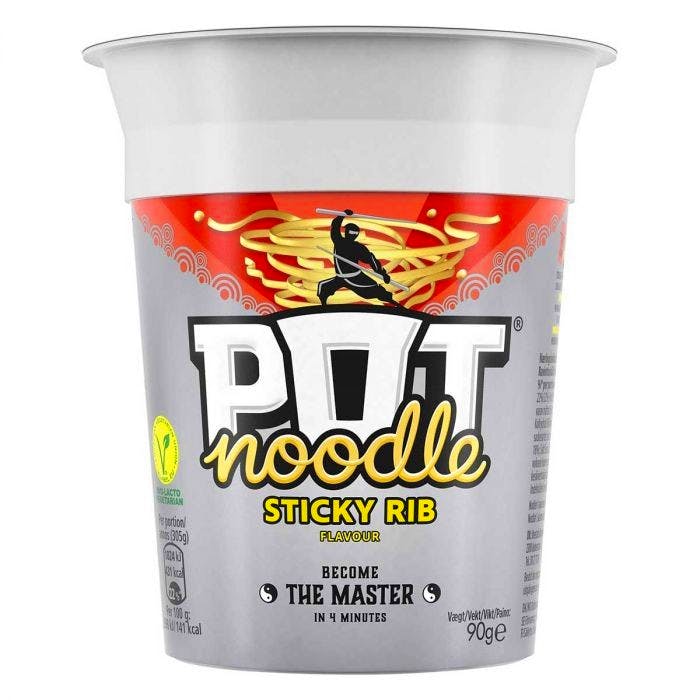 Pot Noodle Pot Noodle Sticky Rib 90 g - 11.95 kr