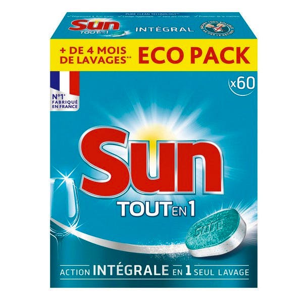 Sun All-In-1 Tabs 60 stk - 54.95 kr