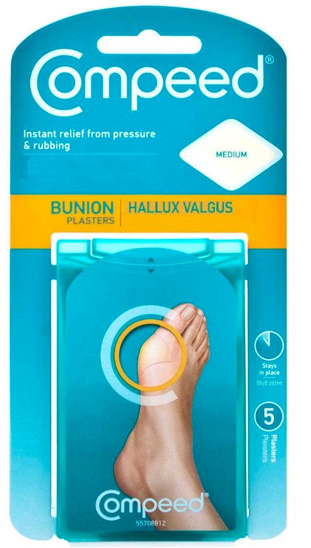 Compeed Bunion Plasters Medium 5 st - 5.99 EUR - luxplus.nl
