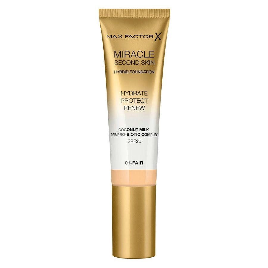 Max Factor Miracle Second Skin Foundation 001 Fair 30 ml - 85.95 kr ...