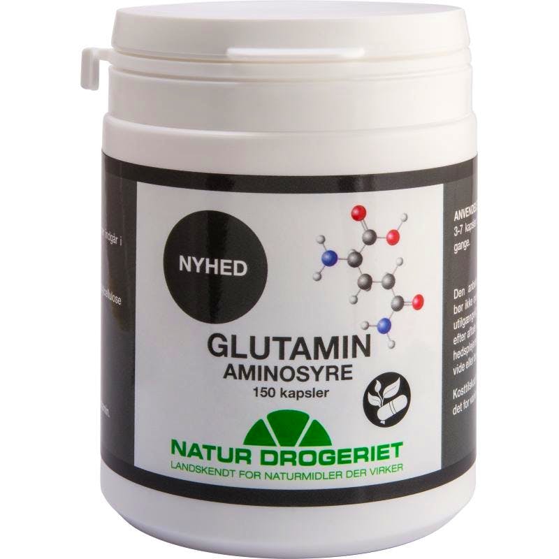 Natur Drogeriet Glutamin Aminosyre 150 stk - 99.95 kr