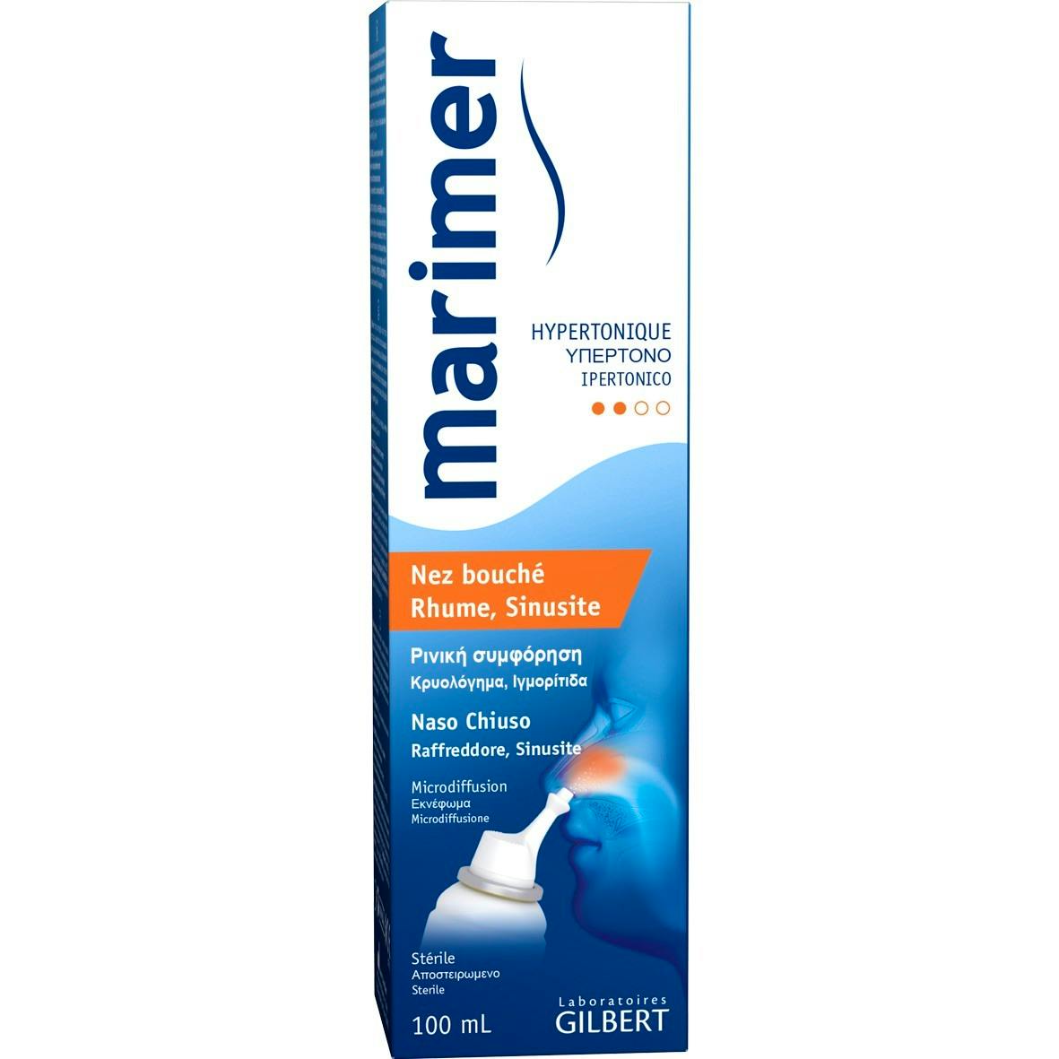 Marimer Hypertonic Sea Water Nasal Spray 100 ml - £4.45