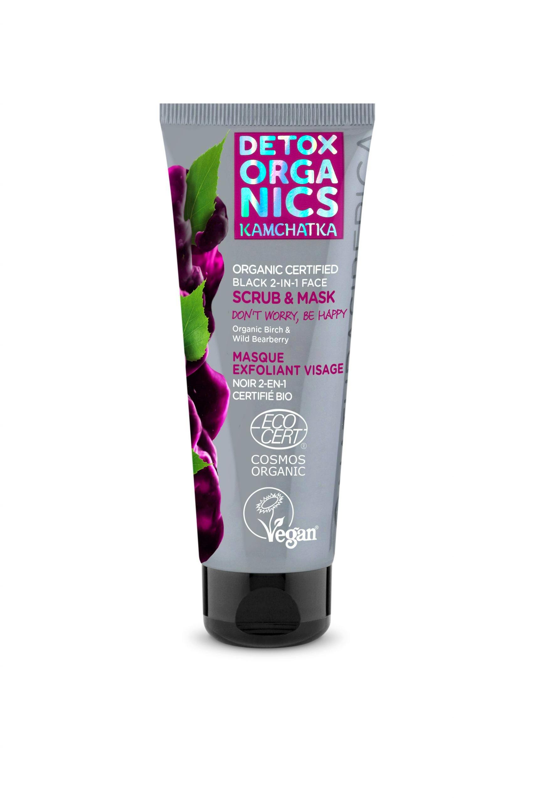 Natura Siberica Detox Organics Kamchatka Face Scrub & Mask 2In1 75 ml ...