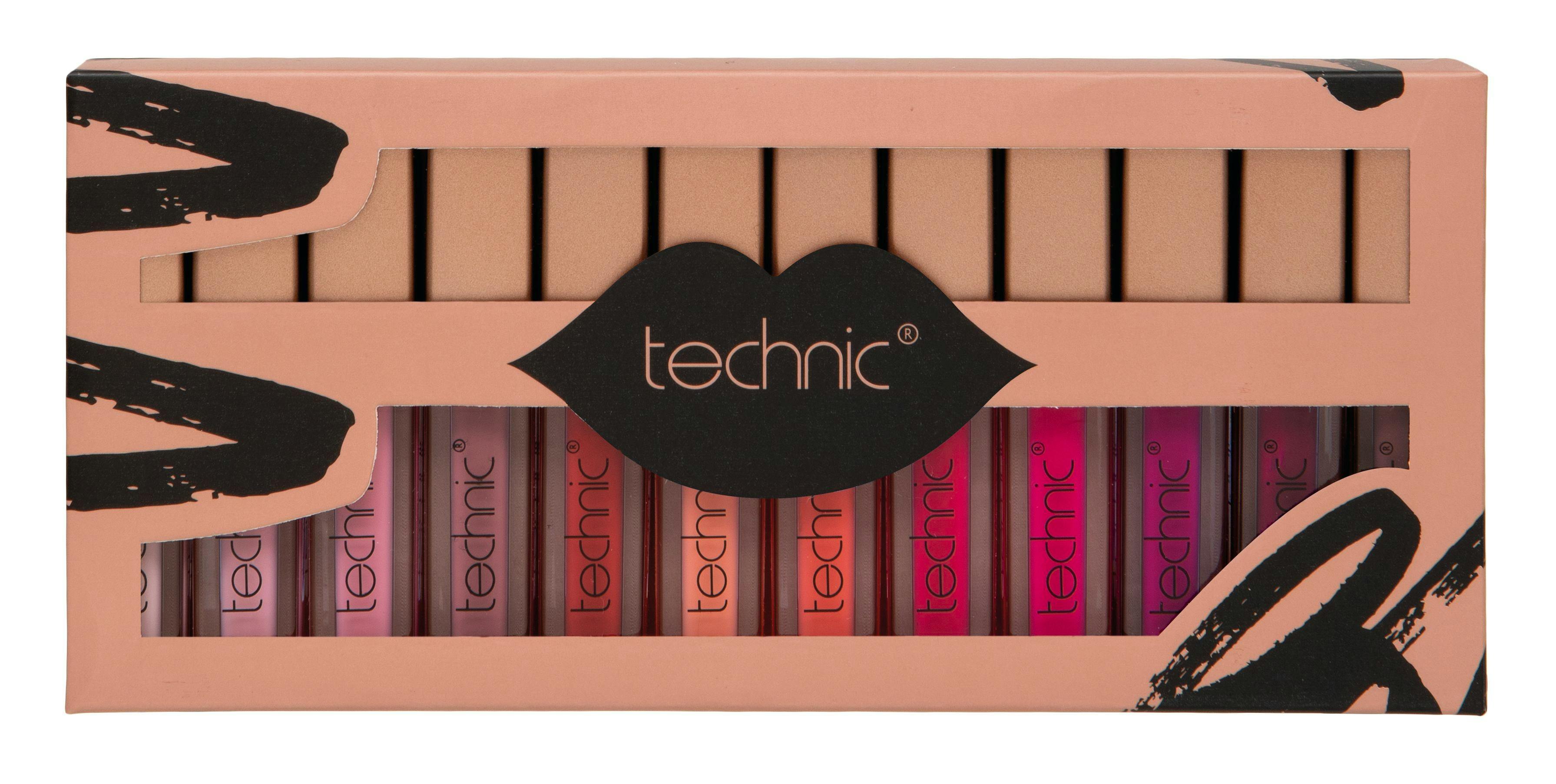 Technic Lip Library Liquid Lipstick 12 pcs - £6.95