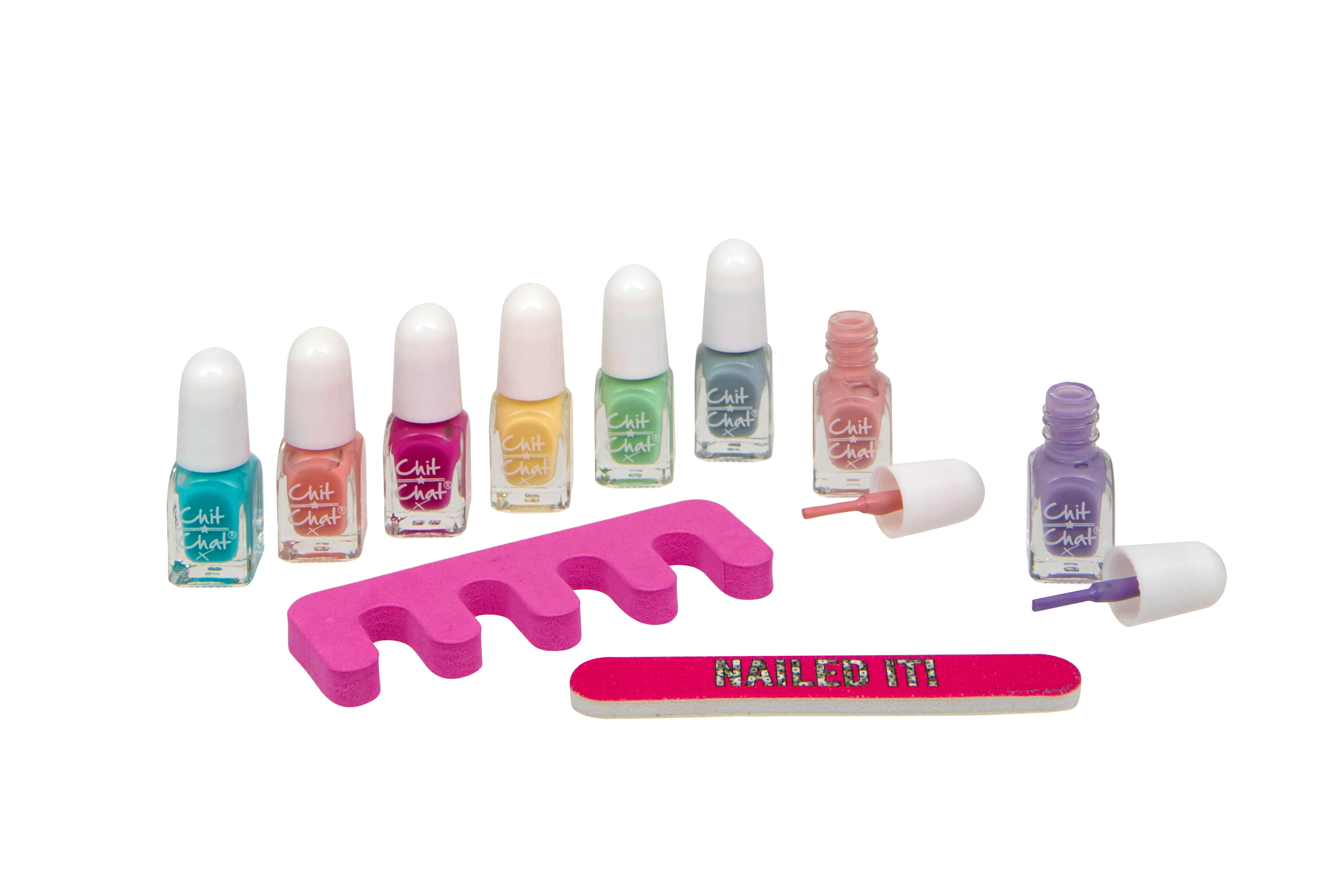Chit Chat Mini Nail Set 10 stk - 29.95 kr + Fri Frakt og Ingen Toll