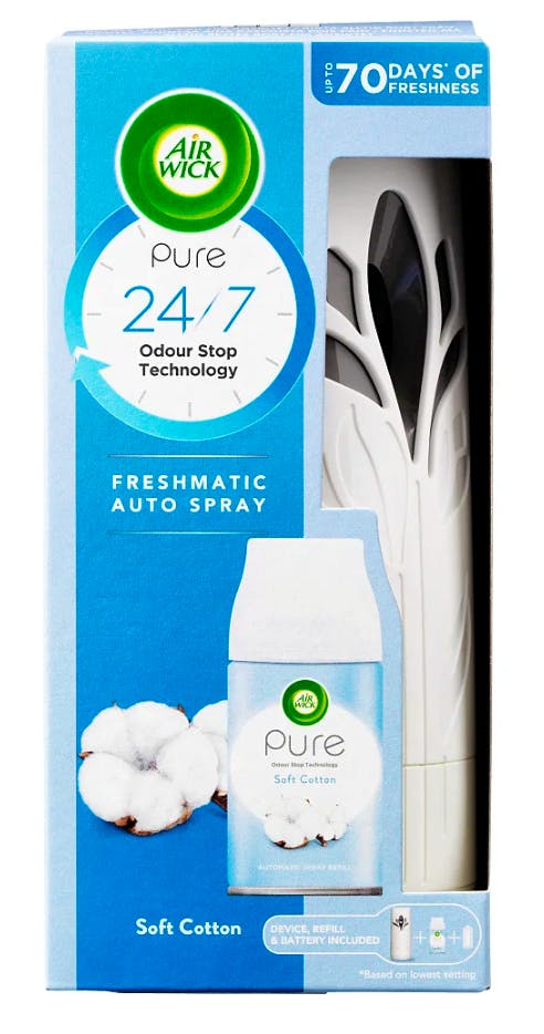 Air Wick Freshmatic Soft Cotton Set 1 st + 250 ml - 59.95 kr