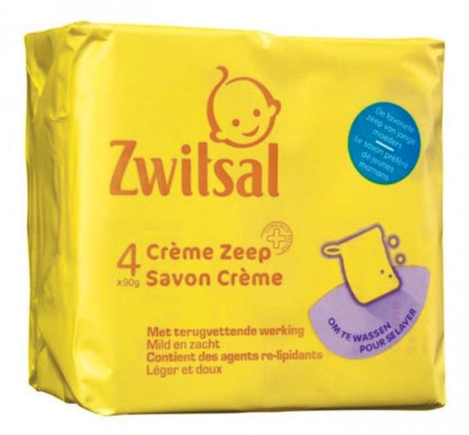 Zwitsal Baby Cream Soap 4 x 90 g - £3.45