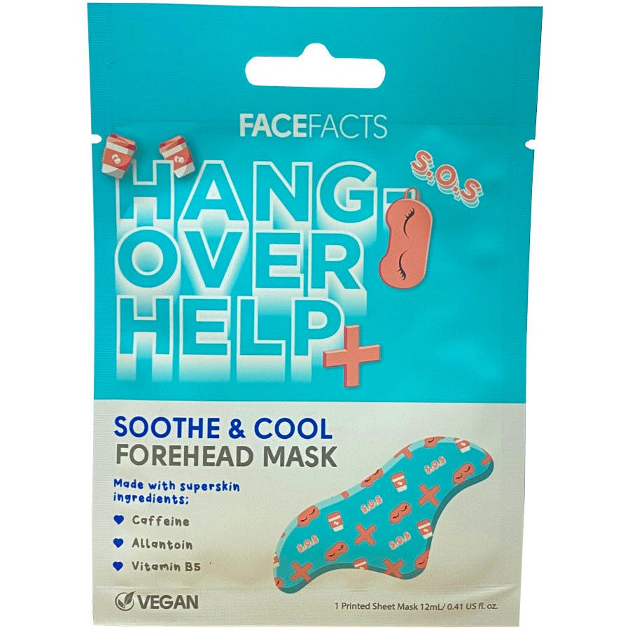 Face Facts Hangover Help Soothe & Cool Forehead Mask 1 pcs - £1.75