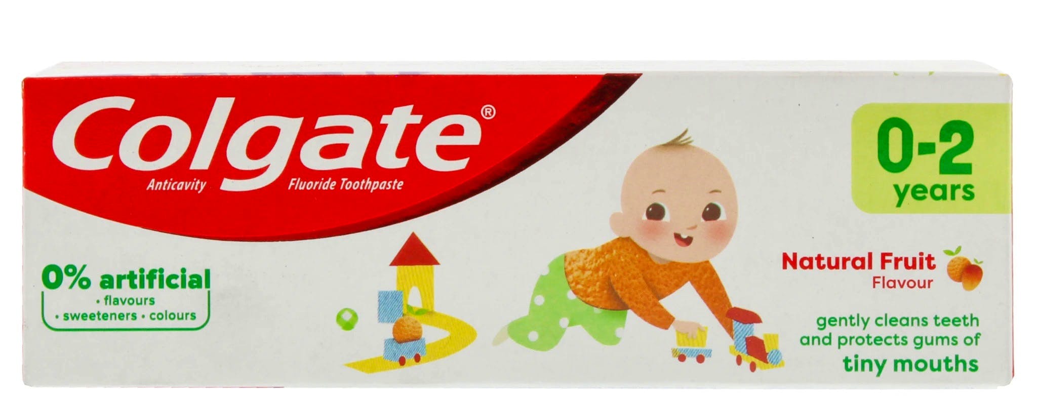 Colgate Toothpaste Natural Fruit Flavour 0-2 years 50 ml - £1.45