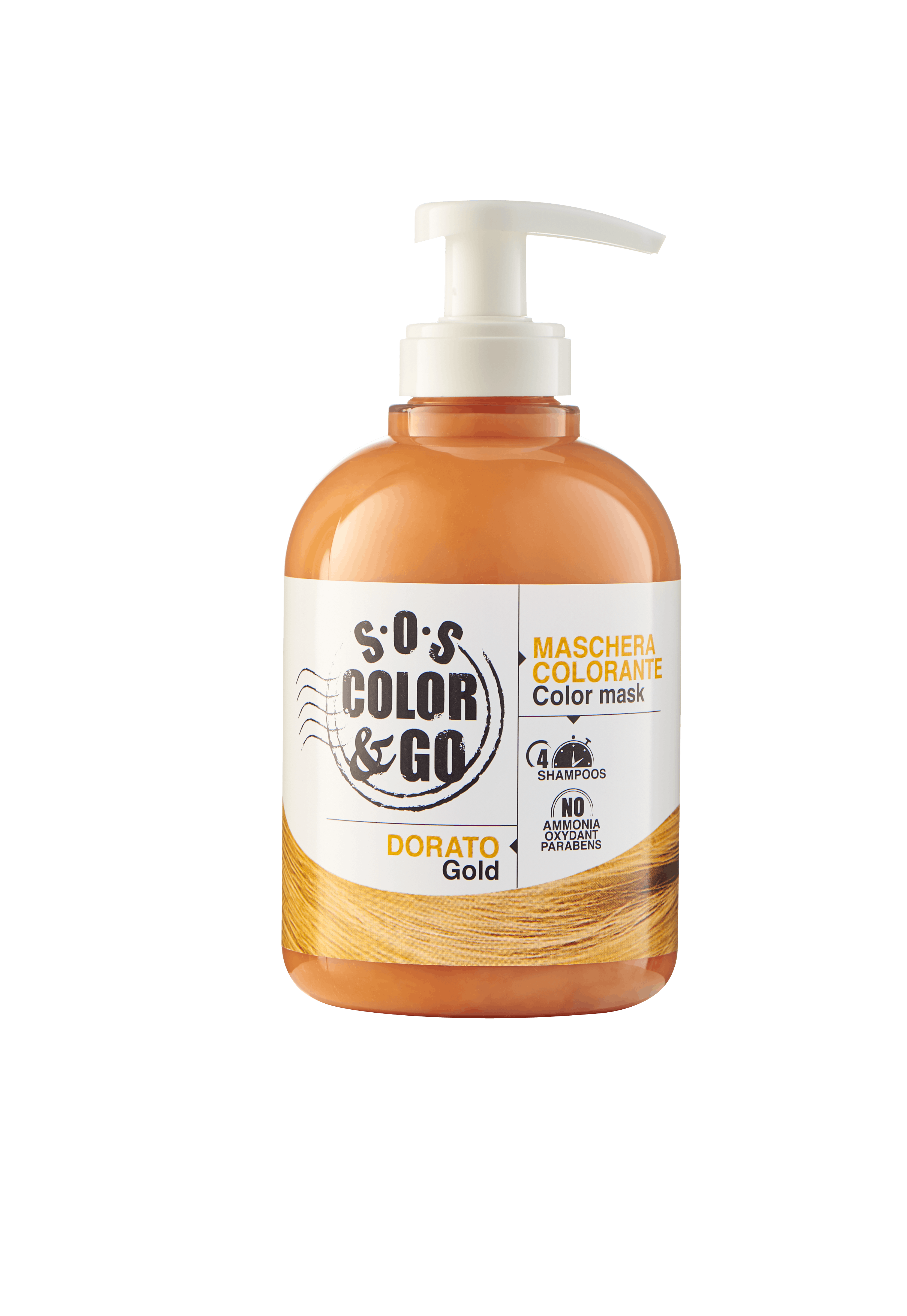 SOS Color & Go Color Mask Gold 300 ml - £4.25