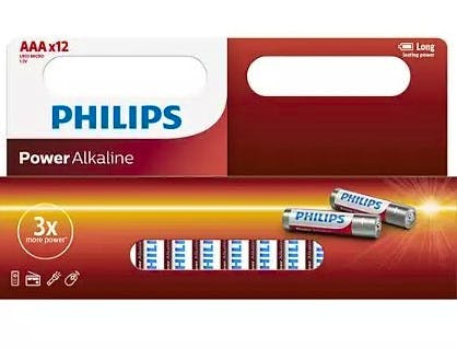 Philips Powerlife Alkaline LR03 12 pcs - £4.45