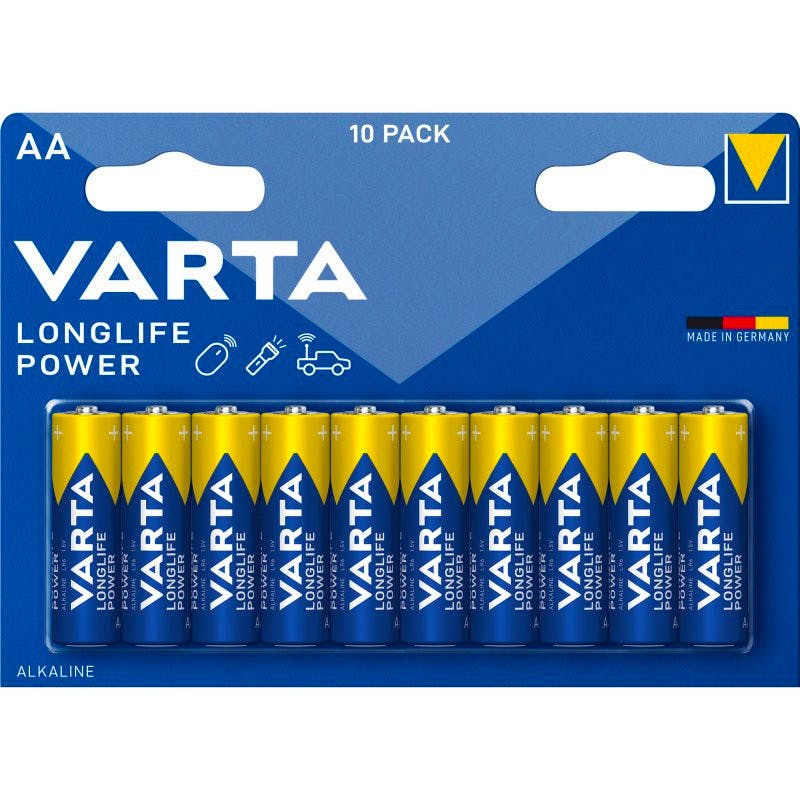 VARTA Longlife Max Power AA 10 pcs - £6.25