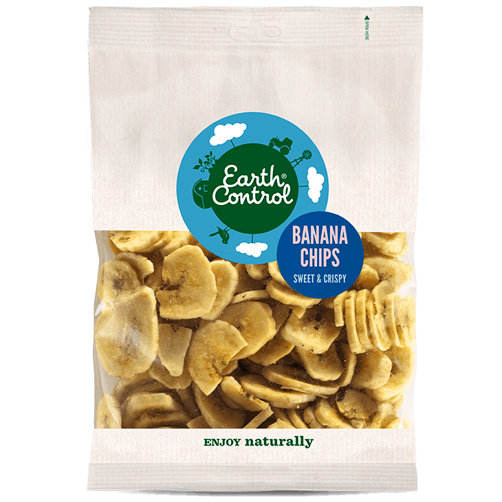 Earth Control Banana Chips 200 g - 22.95 kr