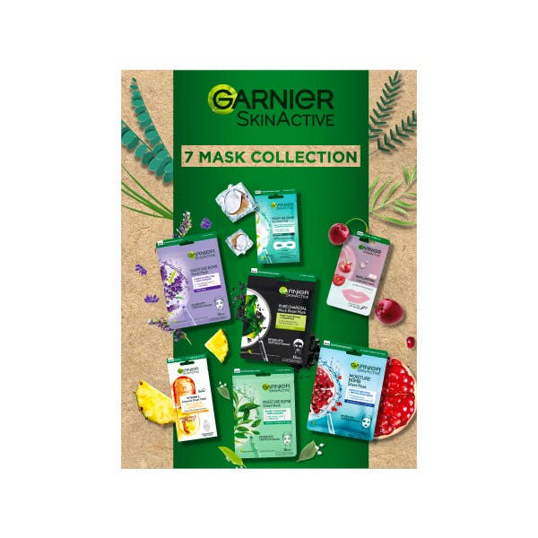 Garnier Skin Active Sheet Mask Collection Gift Set 7 pcs - £10.45