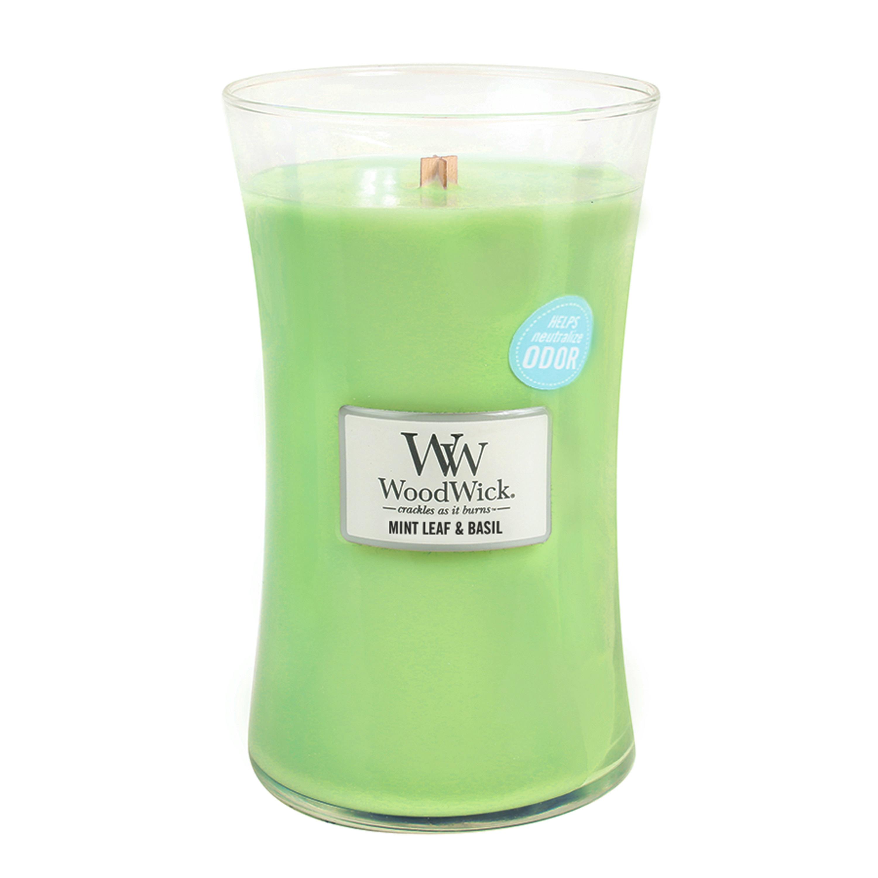 WoodWick Scented Candle Mint Leaf & Basil 609 g - £23.99