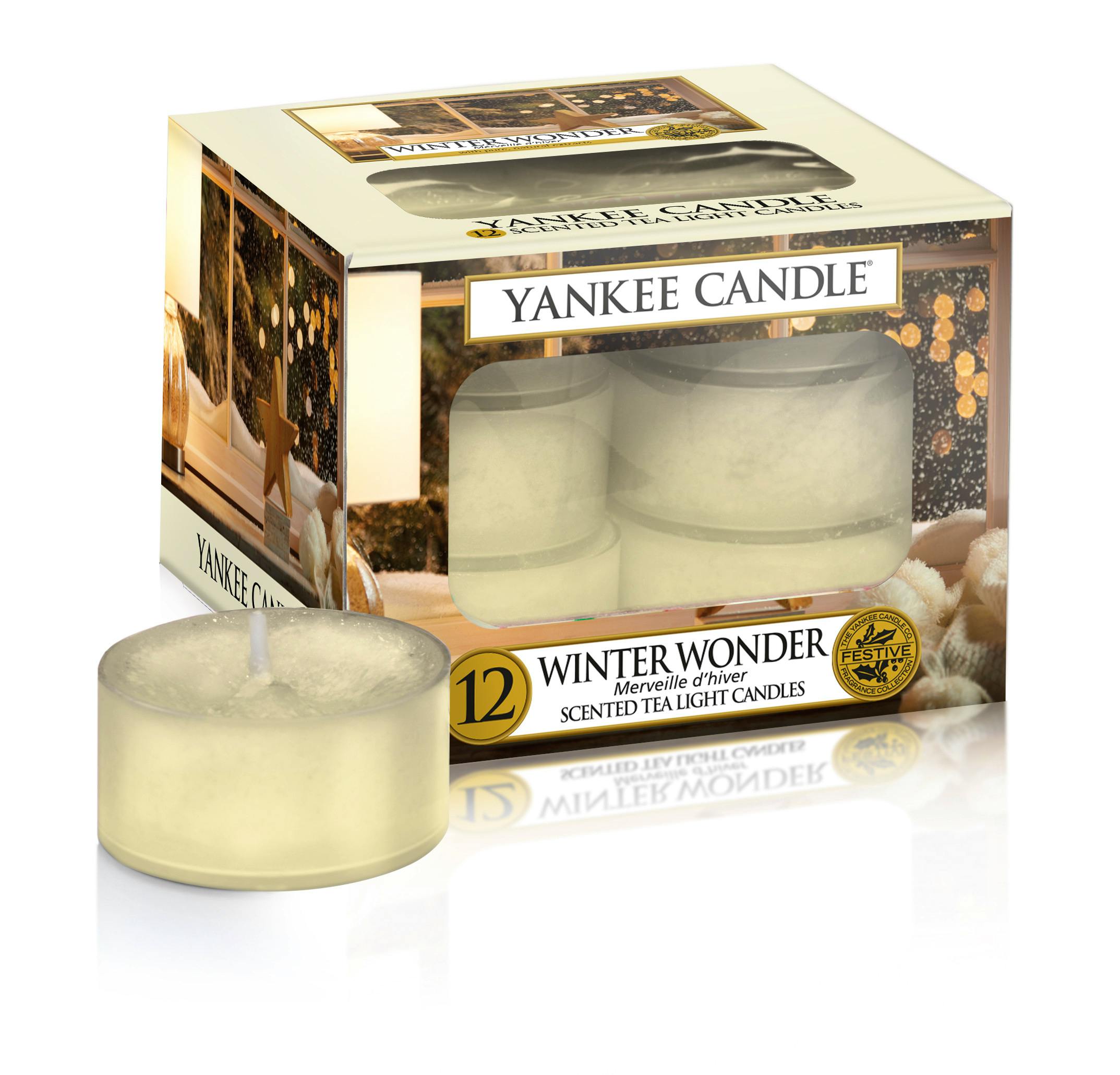 Yankee Candle Scented Tea Lights Winter Wonder 12 pcs - £4.75