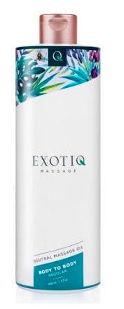 EXOTIQ Neutral Massage Oil 500 ml - 7.99 EUR - luxplus.nl