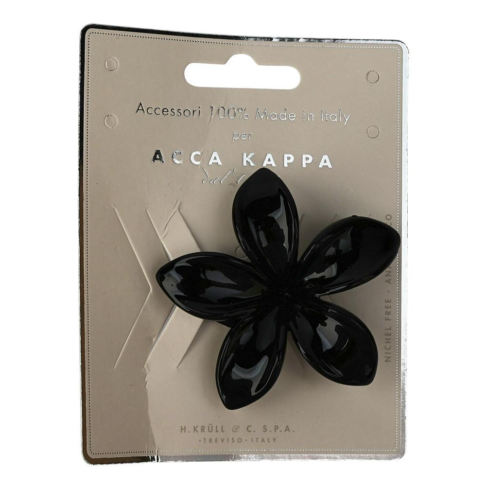 Acca Kappa Hair Elastic Black N1519 1 pcs - £3.25