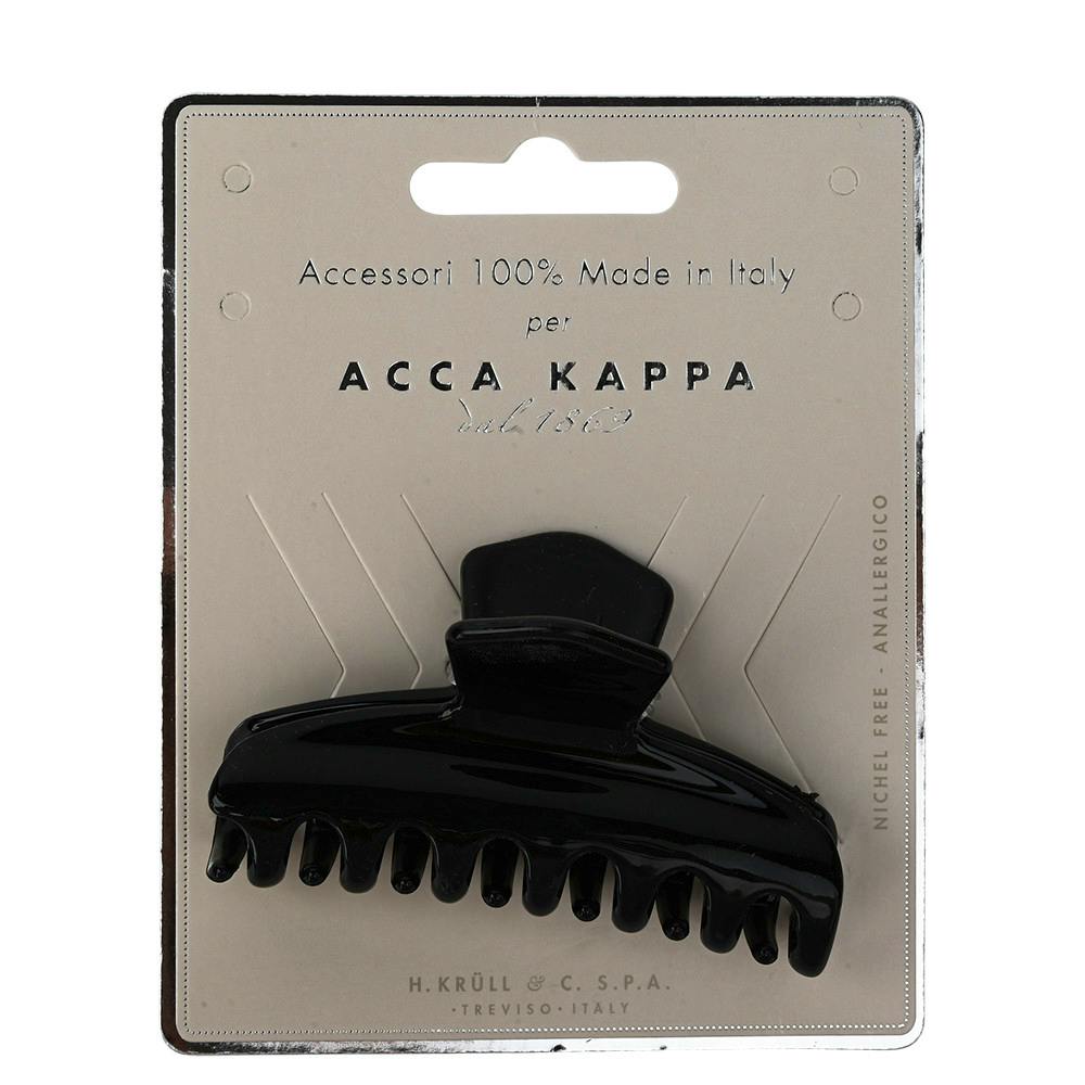 Acca Kappa Hair Clip Black N1523 1 pcs - £2.99