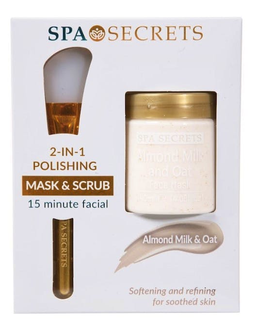 Spa Secrets 2 in 1 Polishing Mask & Scrub 140 ml + 1 pcs - £3.45