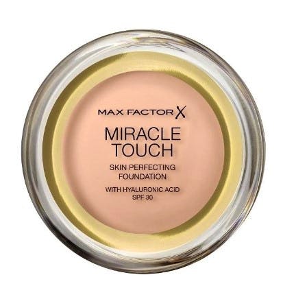 Max Factor Miracle Touch Skin Perfecting Foundation 035 Pearl Beige 12 ...