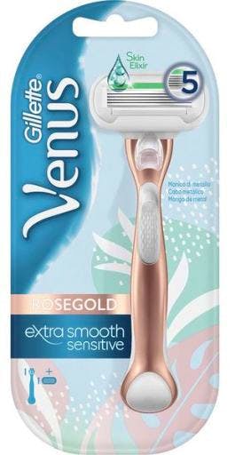 Gillette Venus Rose Gold Extra Smooth Sensitive Razor 1 pcs - £7.75