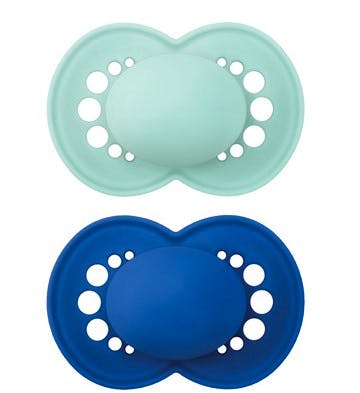 MAM Original 16-36M Blue/Green 2 pcs - £5.75