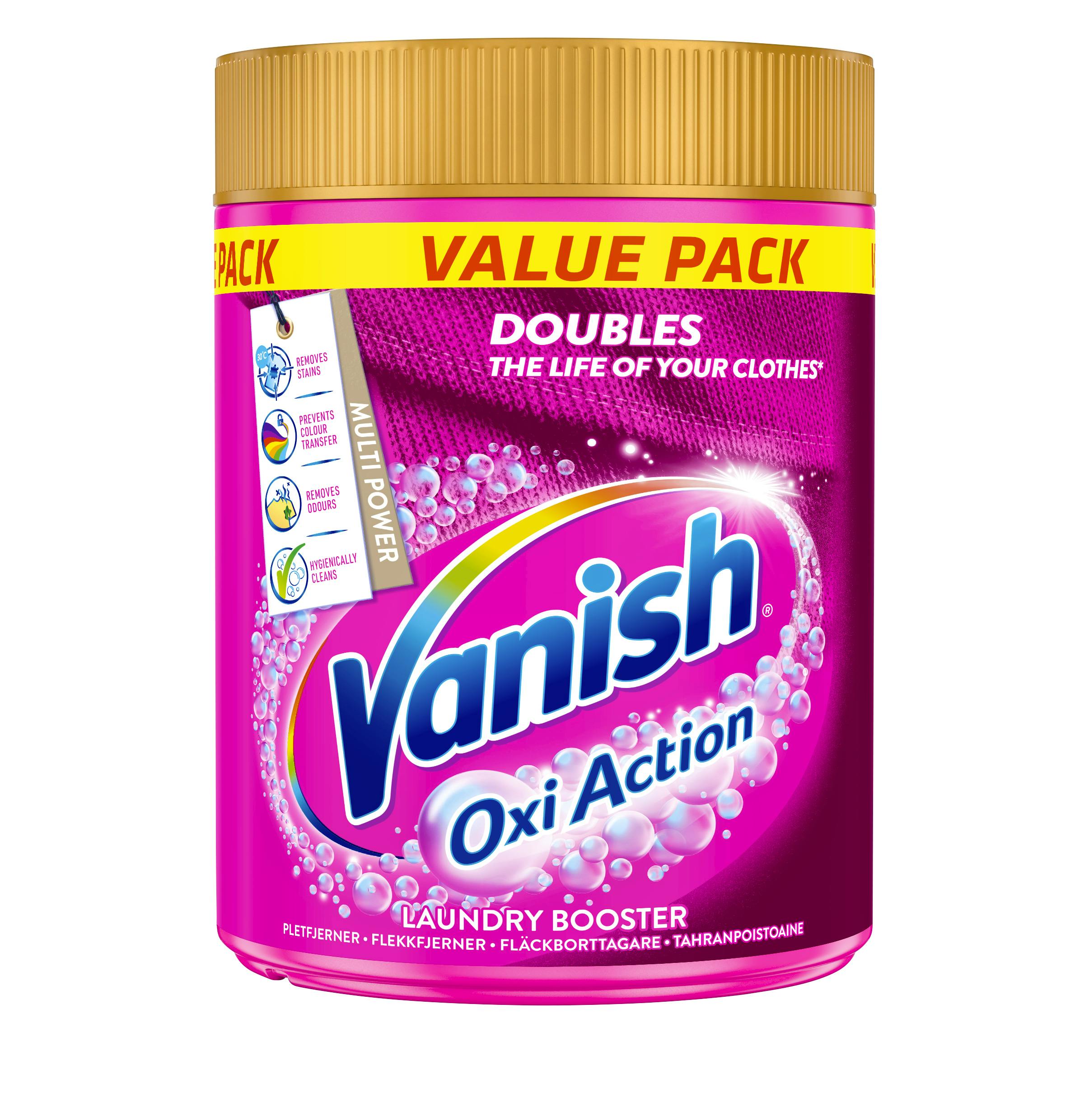 Vanish Oxi Action Powder Gold 940 g - 11.29 EUR - luxplus.be