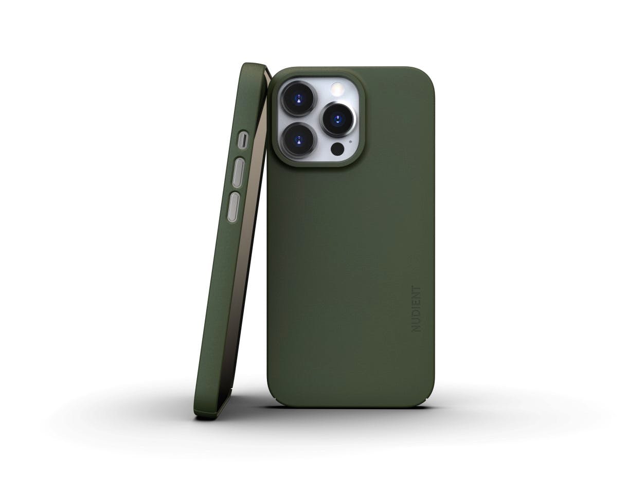 Nudient Thin iPhone 13 Pro Case V3 Pine Green 1 st - 11.19 EUR - luxplus.be