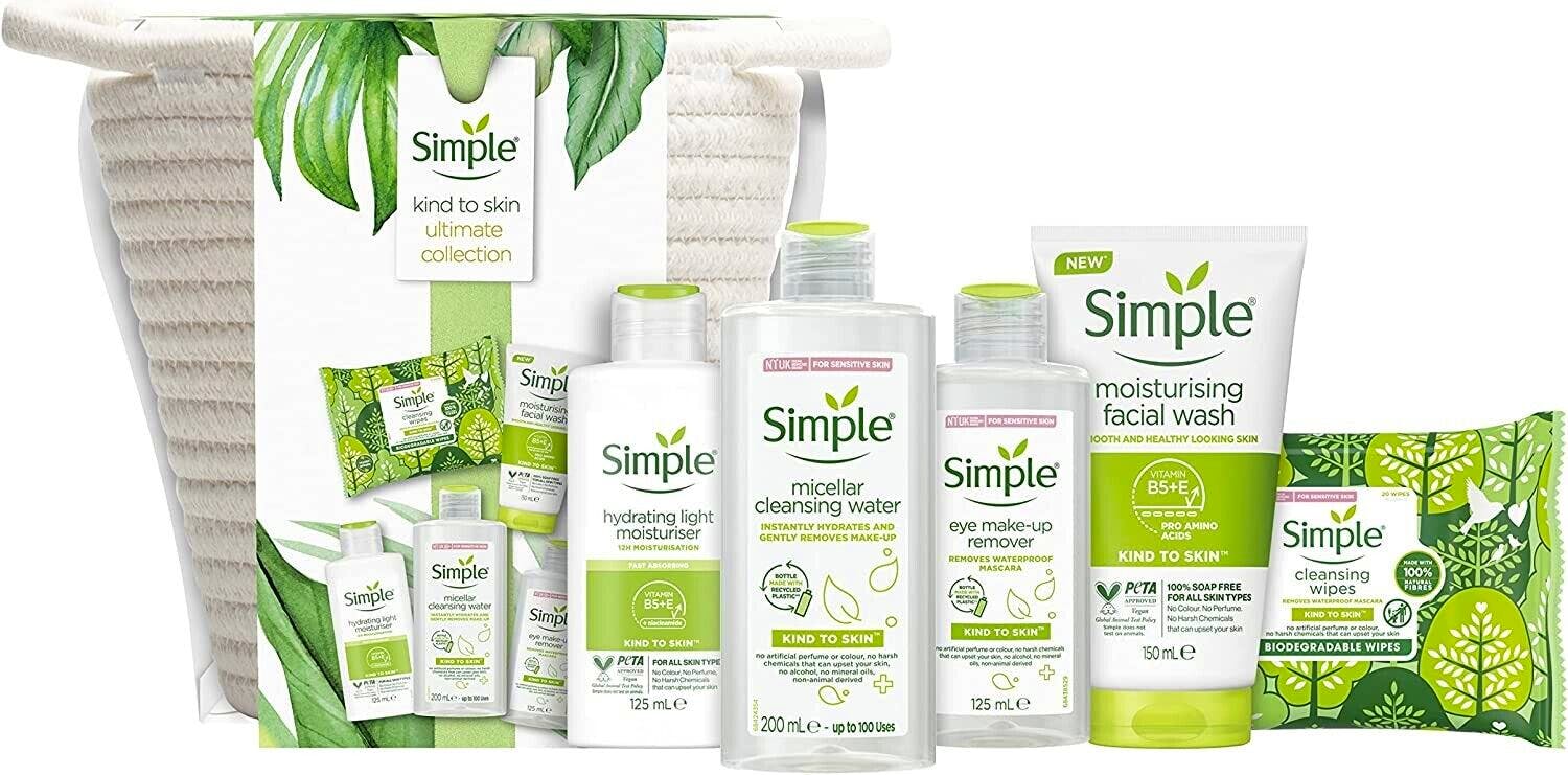 Simple Ultimate Collection Gift Set 20 pcs + 2 x 125 ml + 150 ml + 200 ...